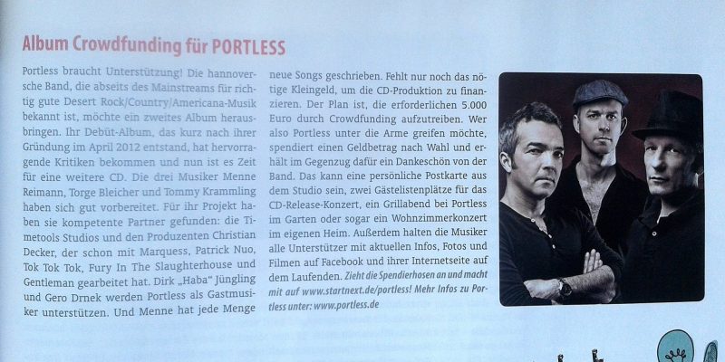 PORTLESS | URBAN COUNTRY MUSIC